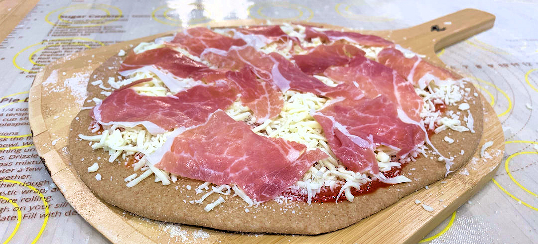 Parma Ham Pizza - Satisfying Slice