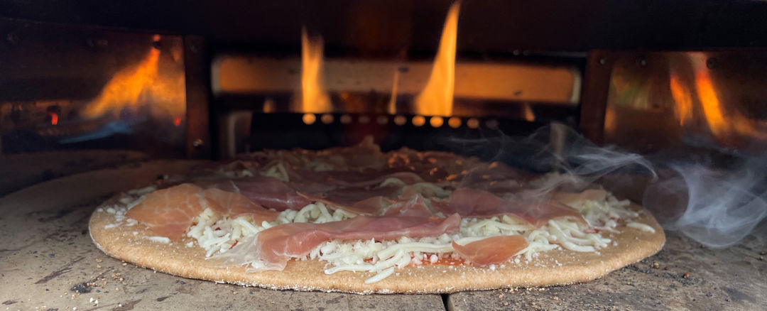 Parma Ham Pizza - Satisfying Slice