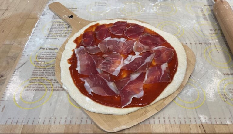 Speck Margherita Pizza - Satisfying Slice