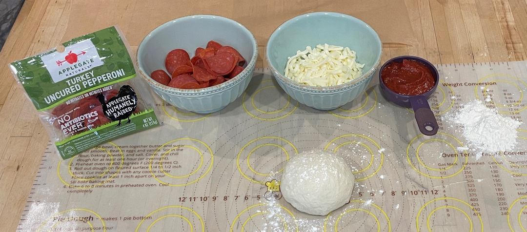 Pizza With Turkey Pepperoni - Satisfying Slice