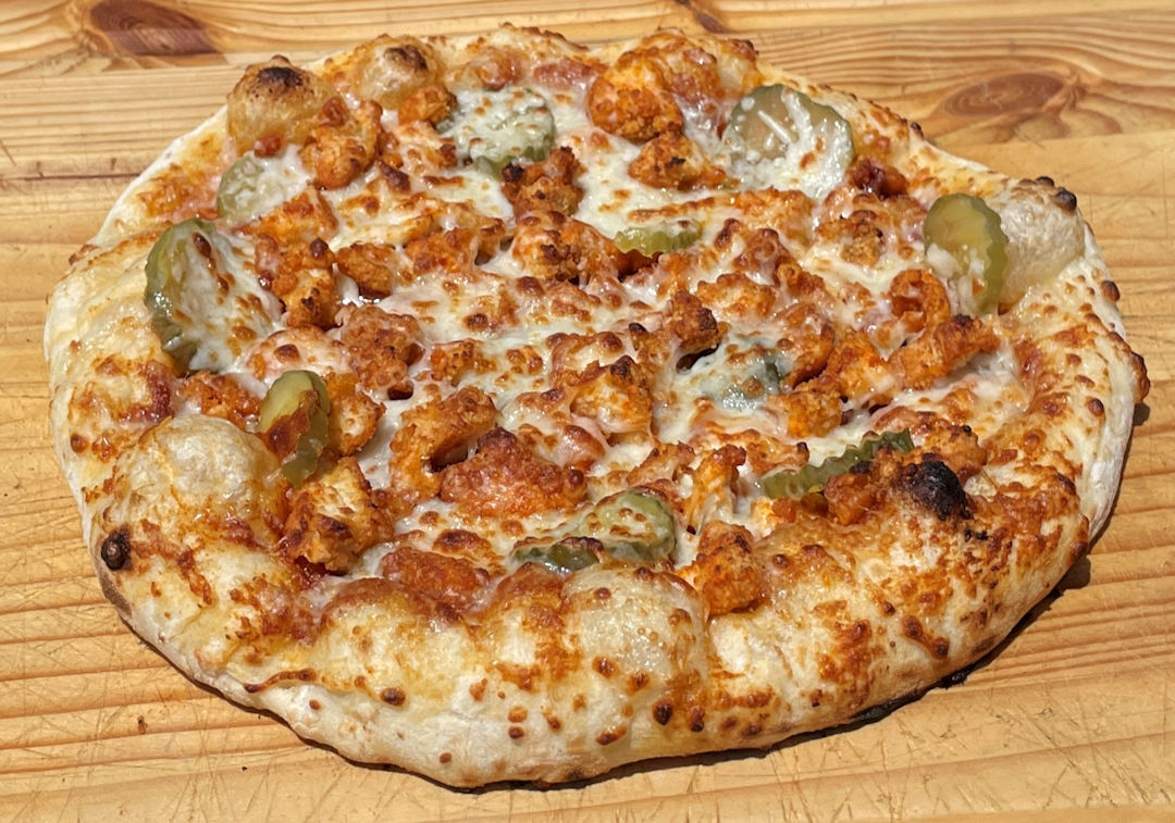 Nashville Hot Chicken Pizza - Satisfying Slice