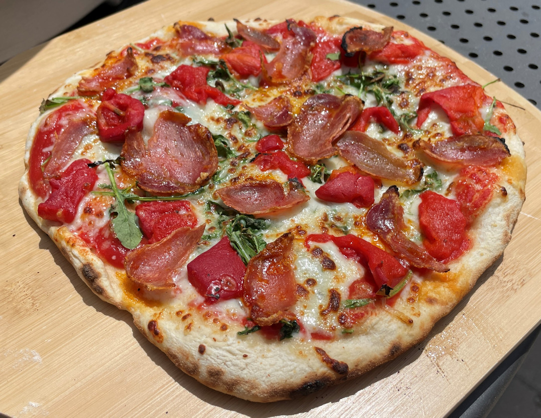 Ibérico Pizza - Satisfying Slice
