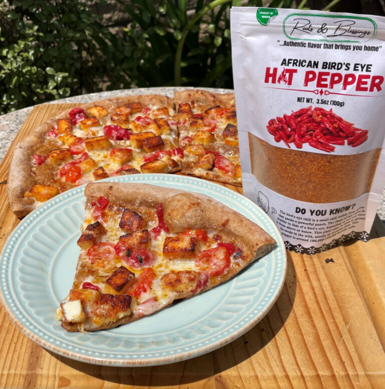 Peri Peri Paneer Pizza - Satisfying Slice