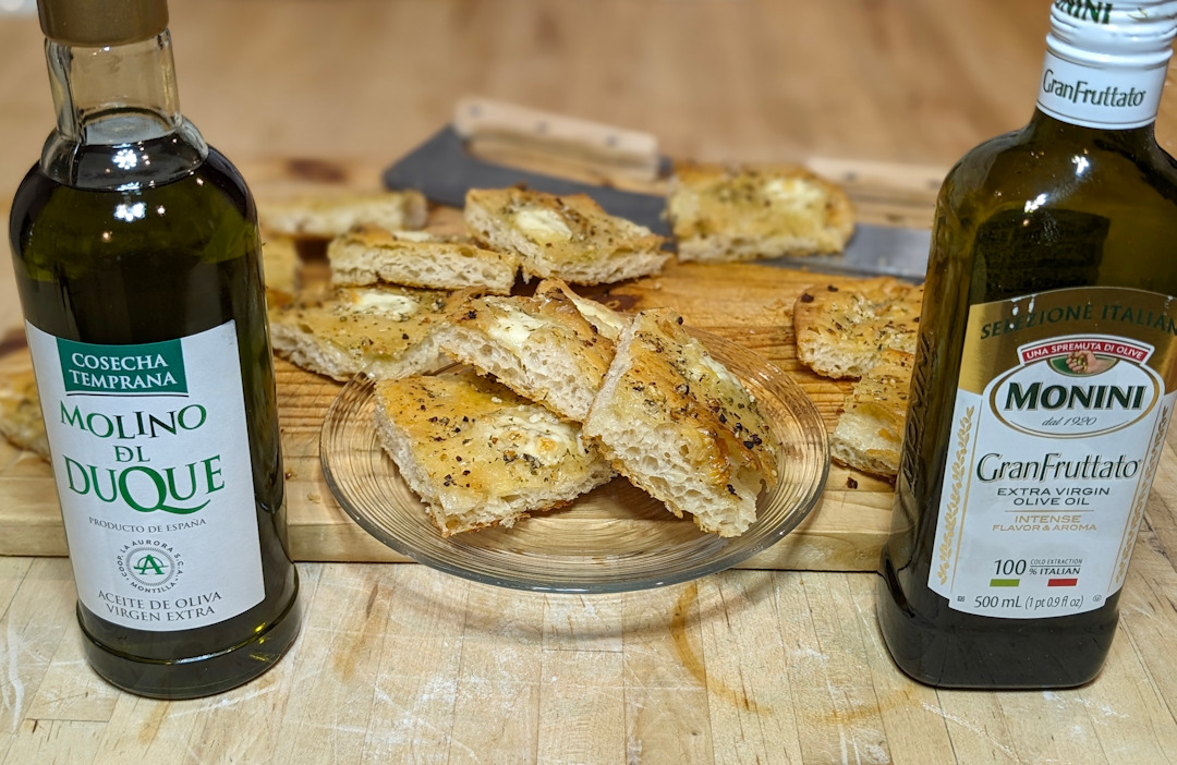 Olive Oil Pizza - Satisfying Slice